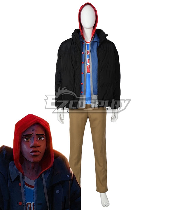 MARVEL Spider-Man: Across the Spider-Verse Miles Morales Cosplay Costume