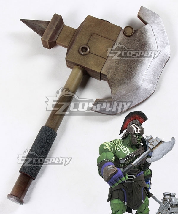 Marvel Thor: Ragnarok Hulk Robert Bruce Banner Hatchet Cosplay Weapon Prop