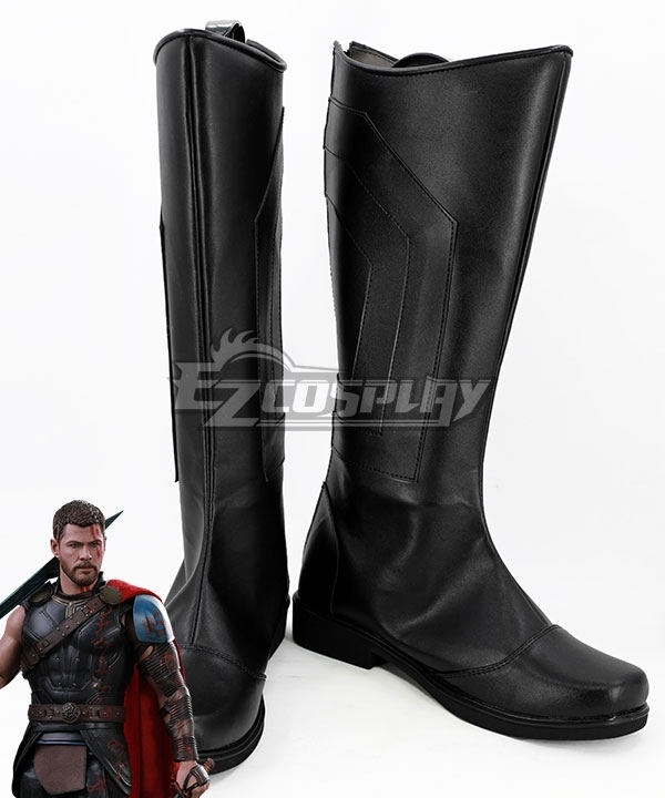 Marvel Thor: Ragnarok Thor Odinson Black Shoes Cosplay Boots