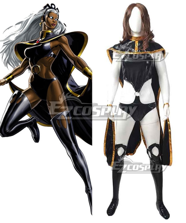 Marvel X Men Storm Jumpsuit Cosplay Costume