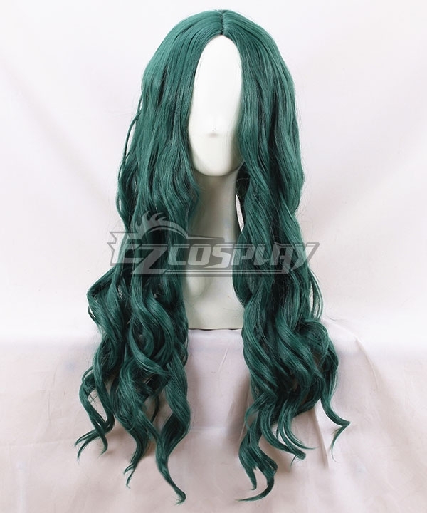 Marvel X Men The Gifted Polaris Lorna Dane Deep Green Cosplay Wig