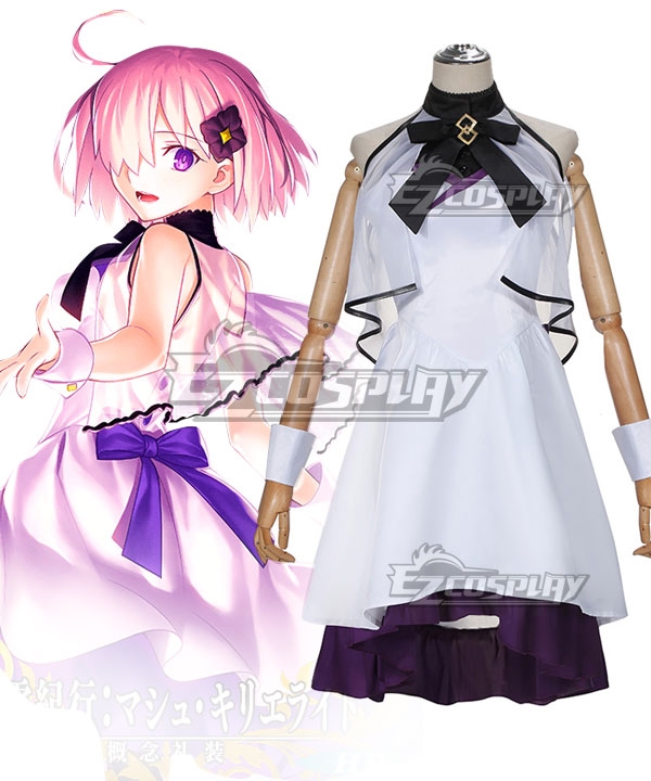 Fate Grand Order FGO Mash Kyrielight 5th Anniversary Cosplay Costume