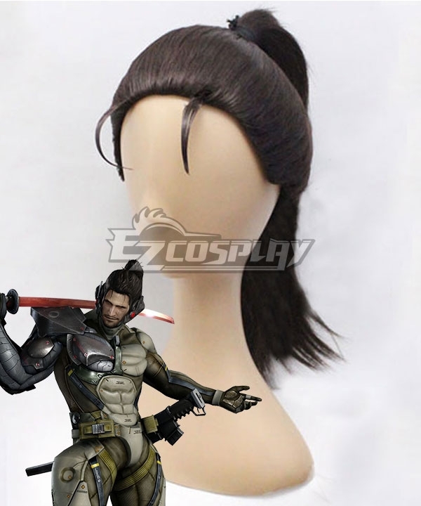 Metal Gear Rising: Revengeance Samuel Rodrigues Jetstream Sam Minuano Brown Cosplay Wig