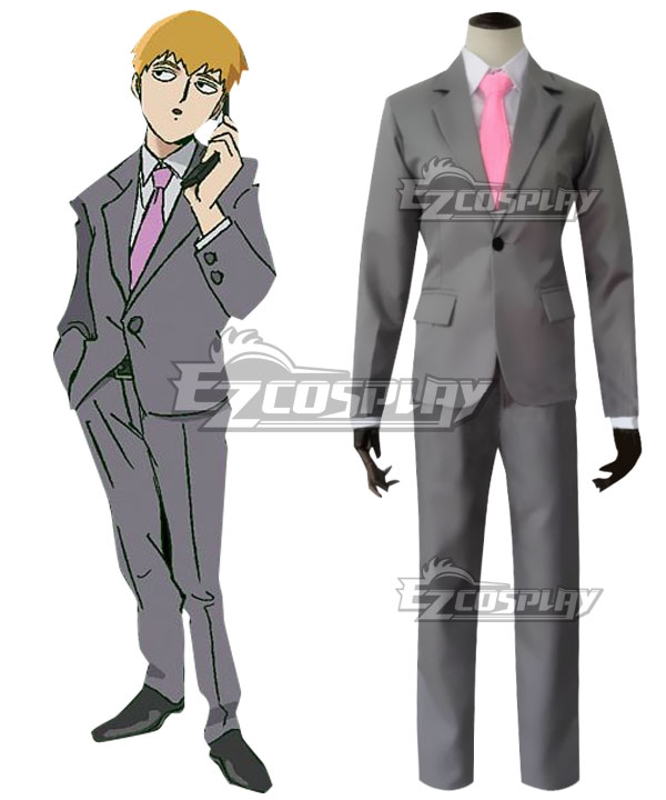 Mob Psycho 100 Arataka Reigen Cosplay Costume