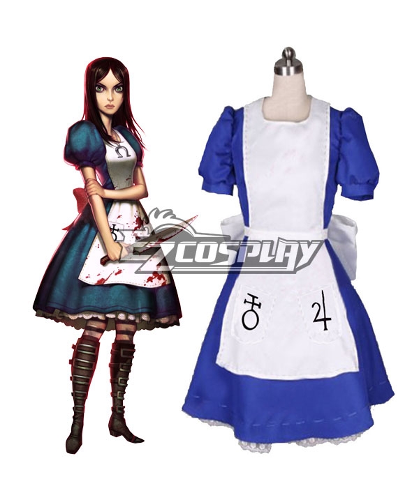 Alice: Madness Returns Alice Dress Cosplay Costume