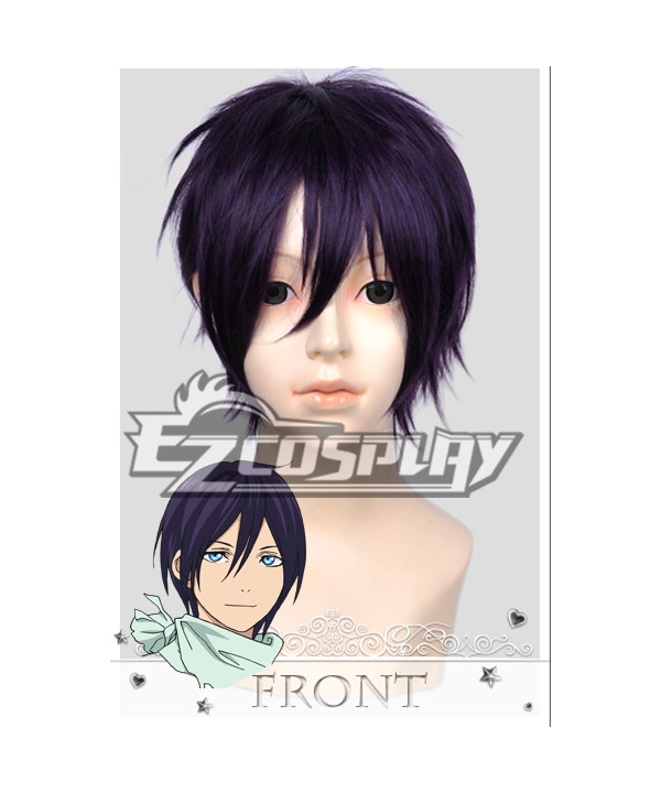 Noragami Aragoto Yato Deep Purple Cosplay Wig
