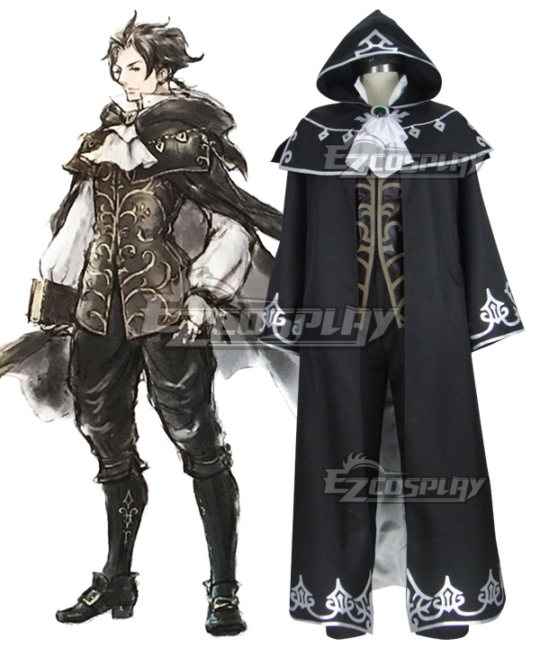 Octopath Traveler Cyrus Albright Cosplay Costume