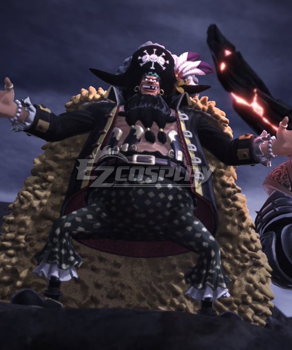 One Piece Blackbeard Marshall·D·Teach Cosplay Costume