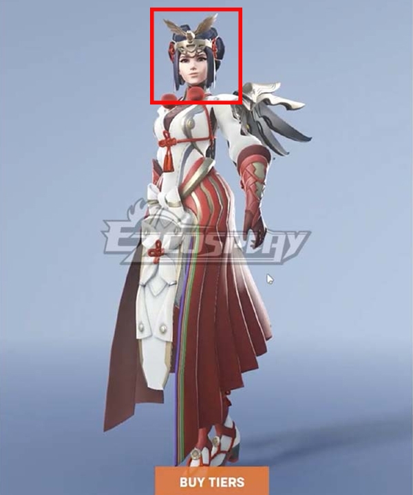 Overwatch2 OW2 Mercy/Angela Ziegler New Skin Halloween Brown Cosplay Wig
