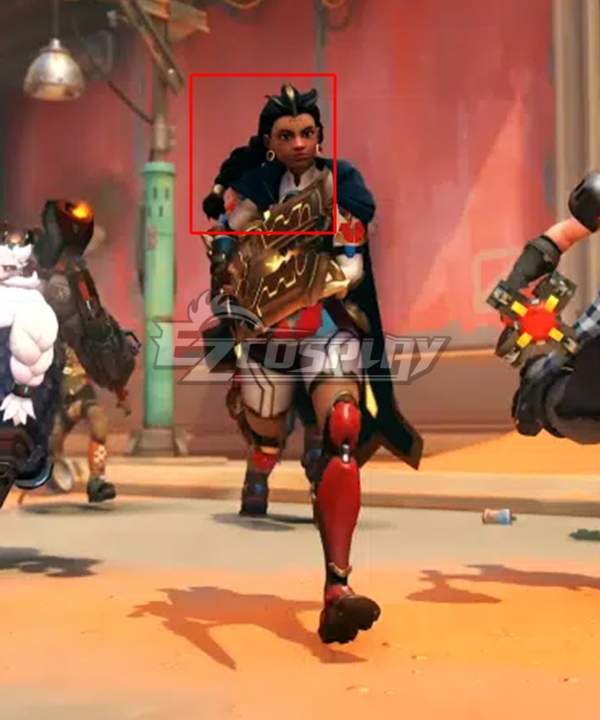 Overwatch 2 Illari Cosplay Wig