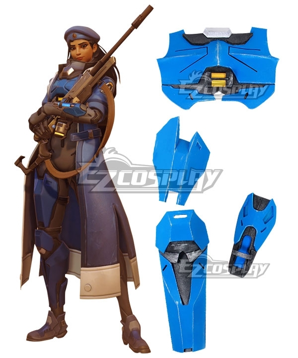 Overwatch OW Ana Amari Captain Amari Armor Cosplay Accessory Prop