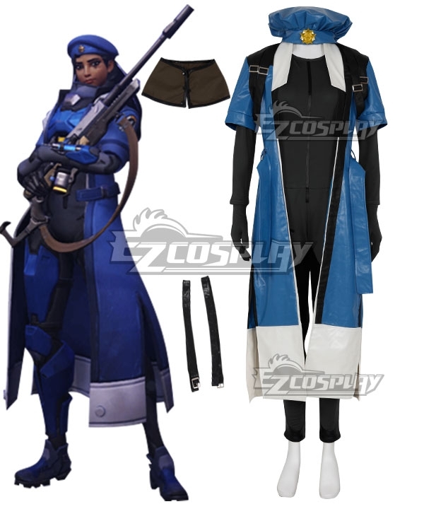 Overwatch OW Ana Amari Captain Amari Cosplay Costume