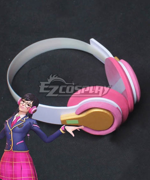 Overwatch OW Dva Hana Song Academy D․Va Headset Cosplay Accessory Prop