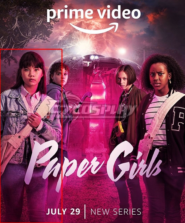 Paper Girls (2022) TV Series Erin Tieng Cosplay Costume