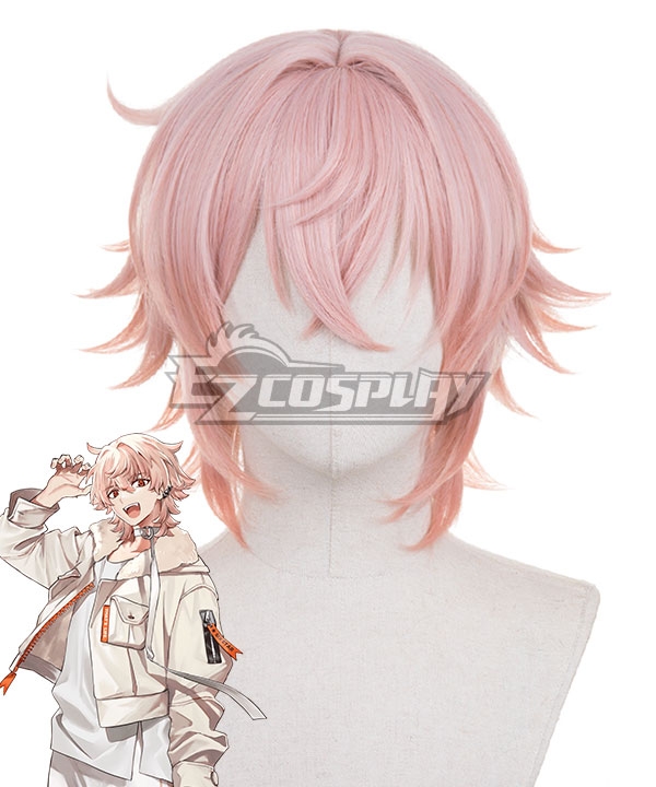 Paradox Live 1Nm8 Rokuta Pink Cosplay Wig