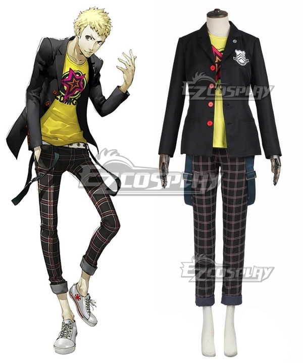 Persona 5 Ryuji Sakamoto School Uniform Cosplay Costume