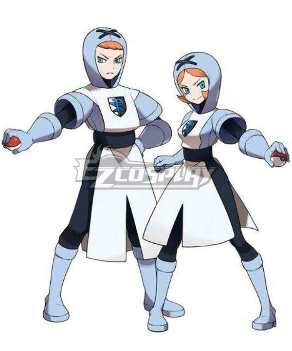 PM PM Black and White Team Plasma Cosplay Costume