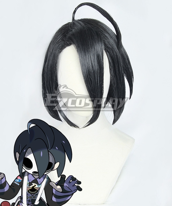 PM PM Sword And Shield Ghost-Type Gym Leader Allister Black Cosplay Wig