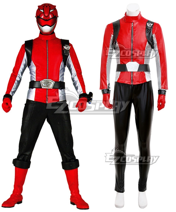 Power Rangers Beast Morphers Beast Morphers Red Cosplay Costume