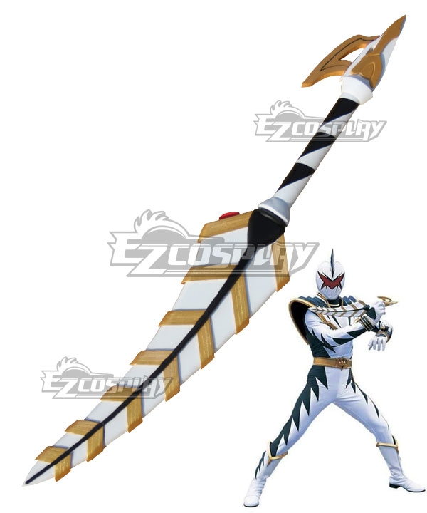 Power Rangers Dino Thunder White Dino Ranger Knife Cosplay Weapon Prop