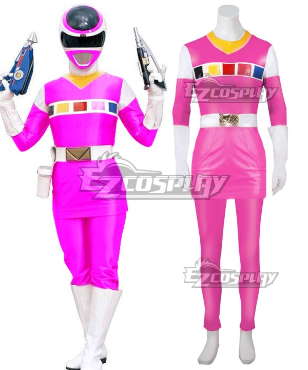 Power Rangers In Space Pink Space Ranger Cosplay Costume