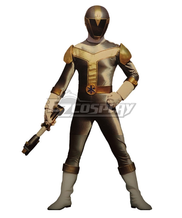Power Rangers Lightspeed Rescue Titanium Ranger Cosplay Costume