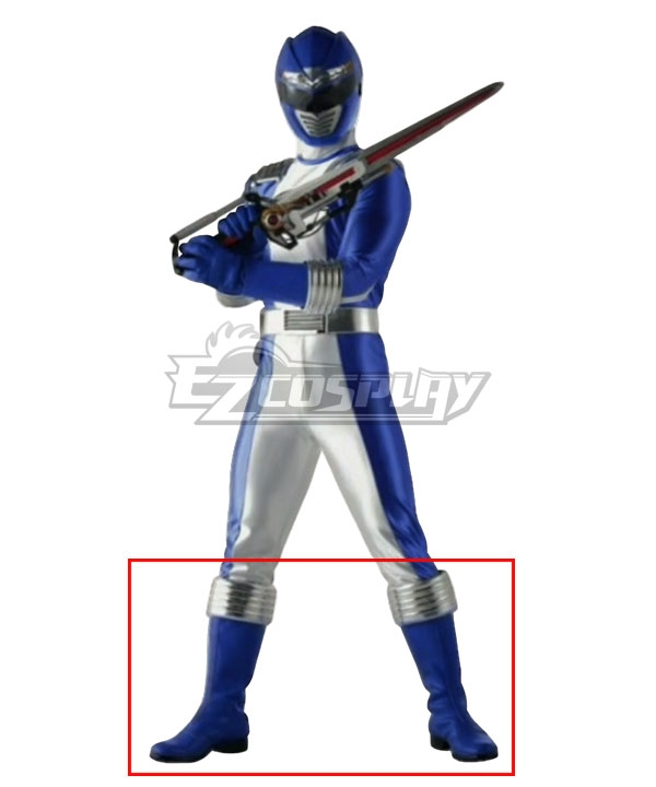 Power Rangers Operation Overdrive Blue Overdrive Ranger Blue Shoes ...