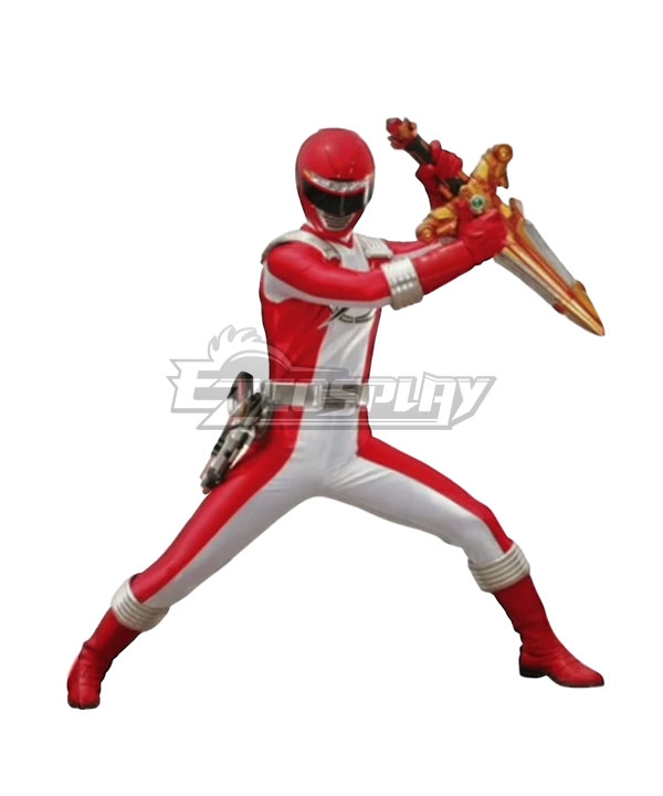 Power Rangers Operation Overdrive Red Overdrive Ranger Cosplay Costume