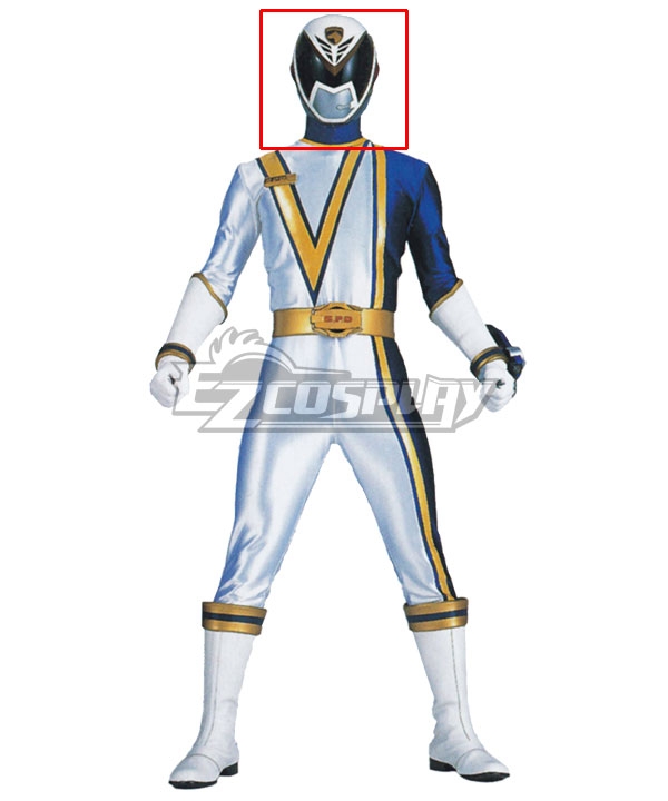 Power Rangers S.P.D. SPD Omega Ranger Helmet Cosplay Accessory Prop