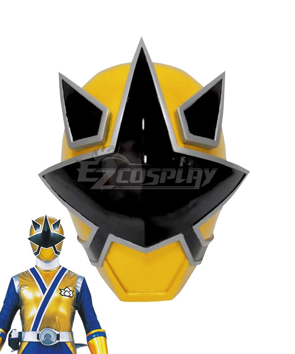 Power Rangers Samurai Gold Samurai Ranger Helmet Cosplay Accessory Prop