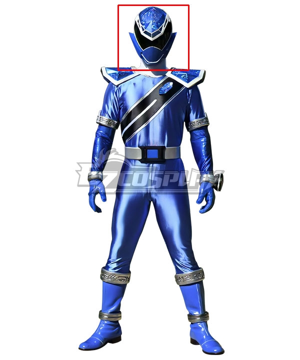 Power Rangers Super Sentai Mashin Sentai Kiramager Kiramai Blue Helmet ...