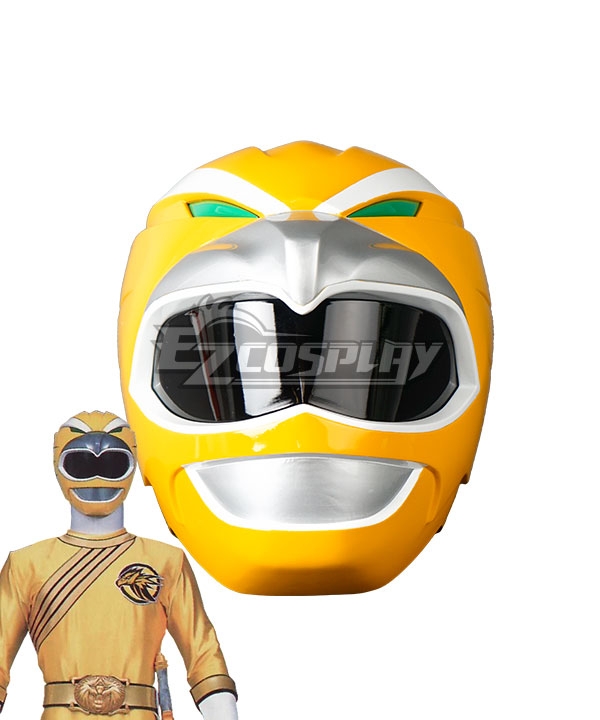 Power Rangers Wild Force Yellow Wild Force Ranger Helmet Cosplay ...