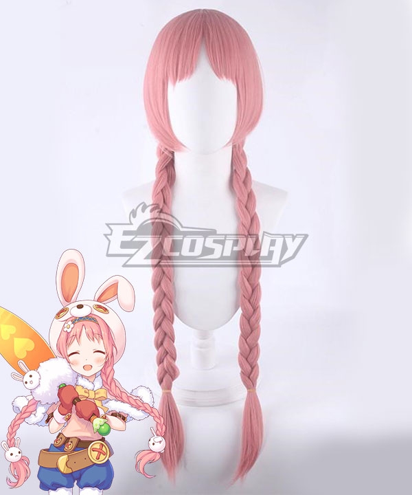 Princess Connect! Re:Dive Mimi Akane Pink Cosplay Wig
