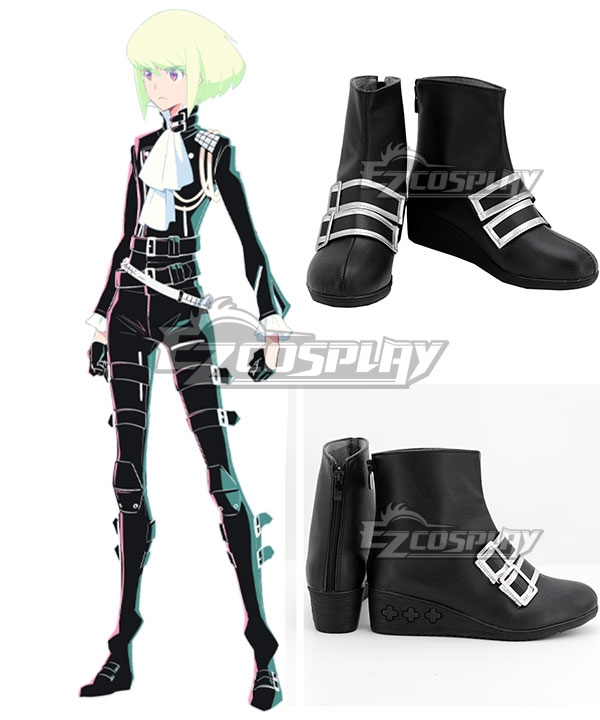 Promare Lio Fotia Black Cosplay Shoes