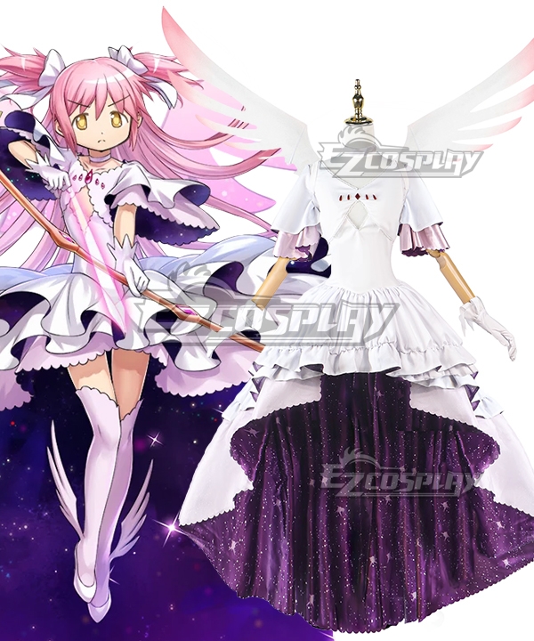 Puella Magi Madoka Magica Kaname Madoka Angel Premium Edition Cosplay ...