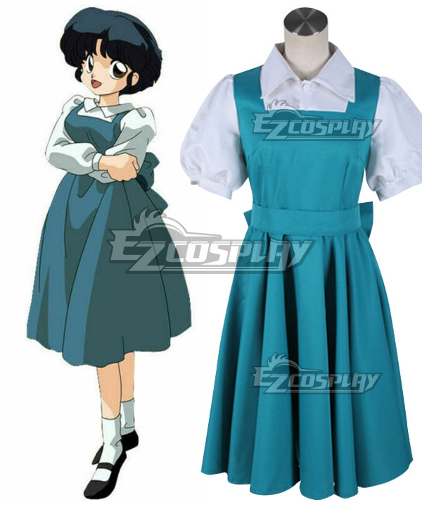 Ranma½ Ranma Nibun no Ichi Ranma One Half Akane Tendo Cosplay Costume