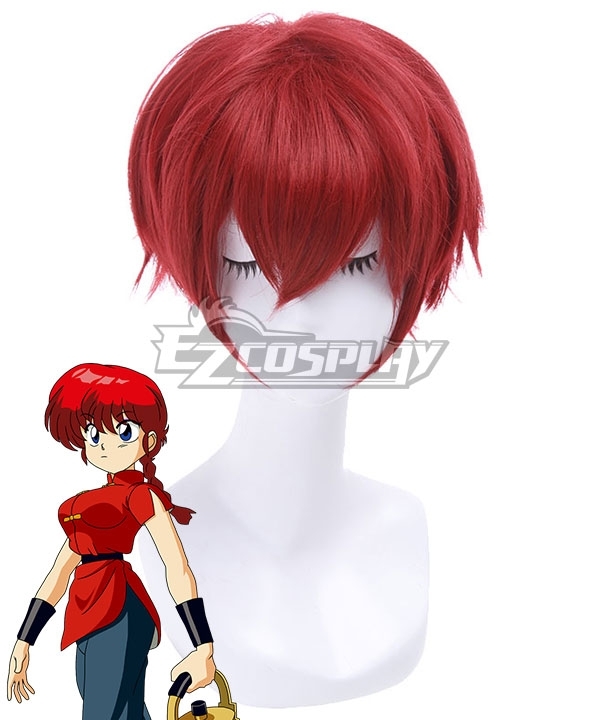 Ranma½ Ranma Nibun No Ichi Ranma One Half Ranma Saotome Red Cosplay Wig