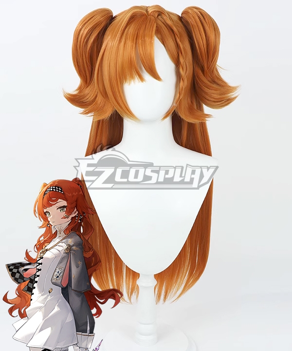 Reverse:1999 Sonetto Orange Cosplay Wig