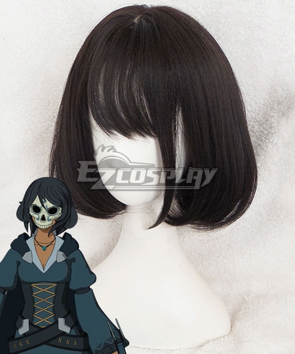 RWBY Maria Calavera Black Cosplay Wig