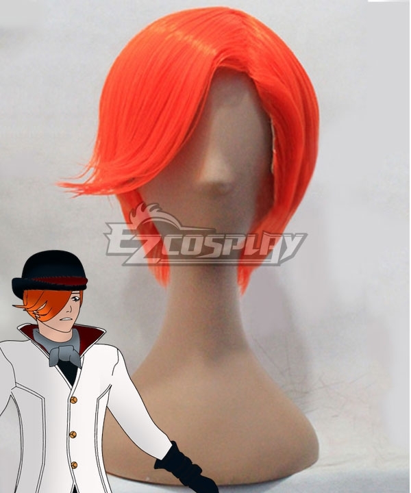 RWBY Roman Torchwick Orange Cosplay Wig