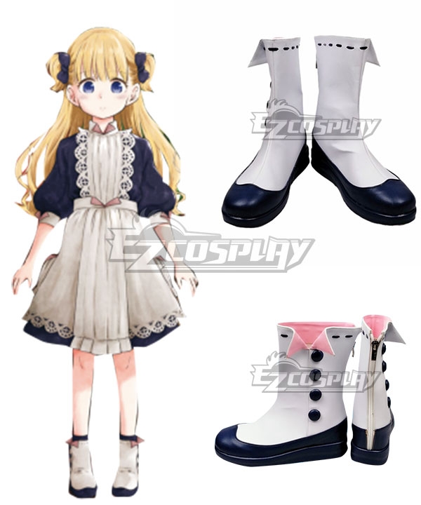 Shadows House Emilyko White Cosplay Shoes