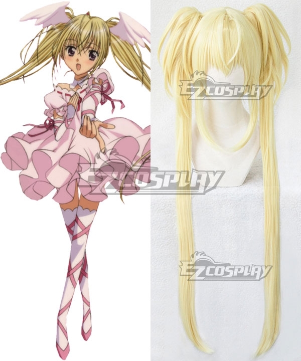 Shugo Chara Lunatic Charm Light Golden Cosplay Wig