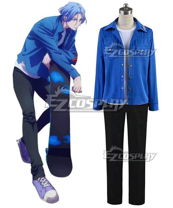 SK8 the Infinity SK∞ Langa Blue Cosplay Costume