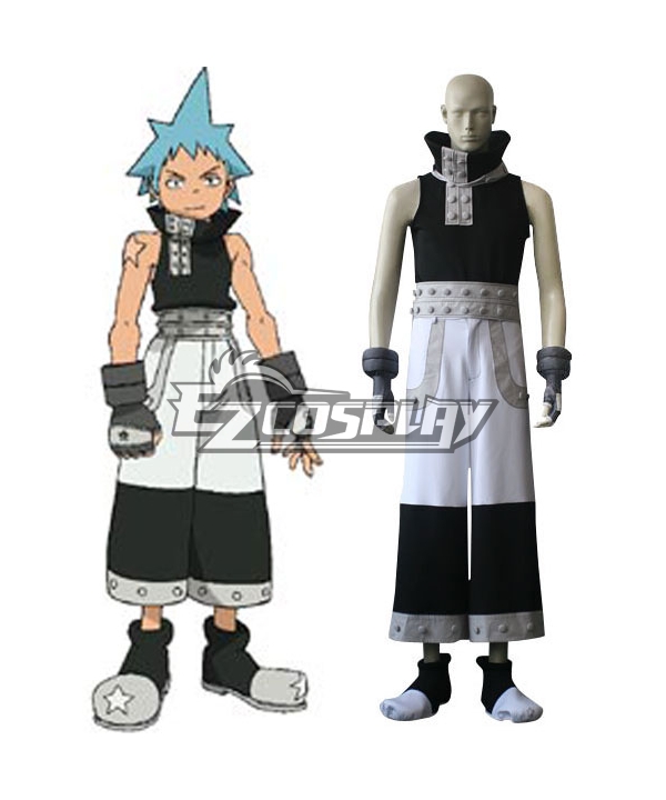 Soul Eater Black Star Cosplay Costume - A Edition