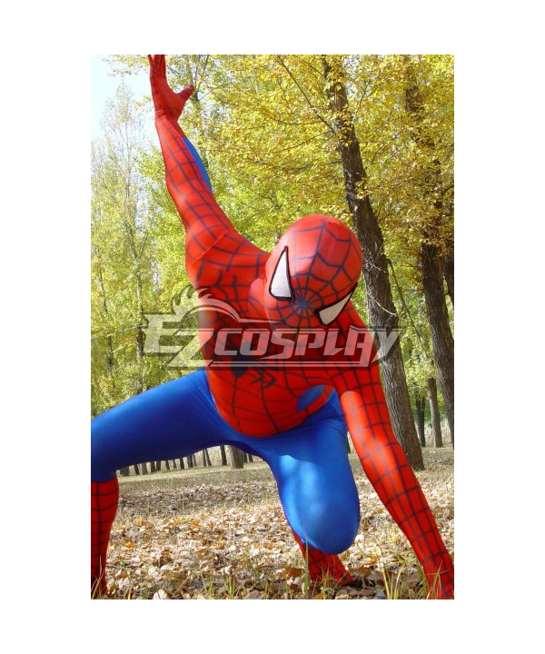Marvel Spiderman Classic Suit Cosplay Costume