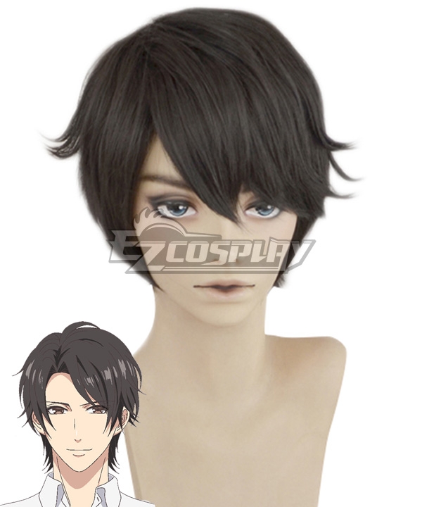 Stand My Hero Piece of Truth Seki Daisuke Black Cosplay Wig