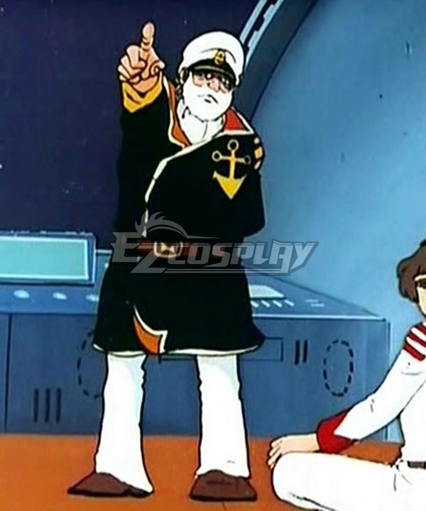 Star Blazers Captain Abraham Avatar Cosplay Costume
