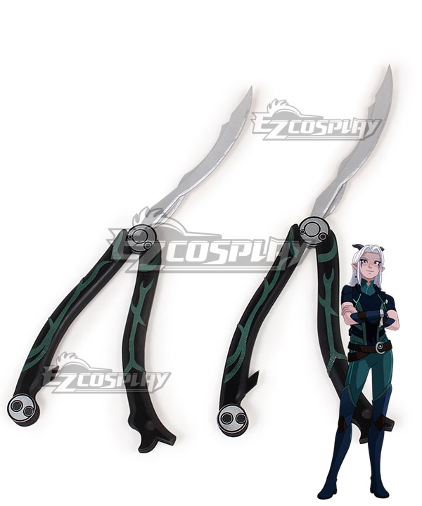 The Dragon Prince Rayla Cosplay Weapon Prop