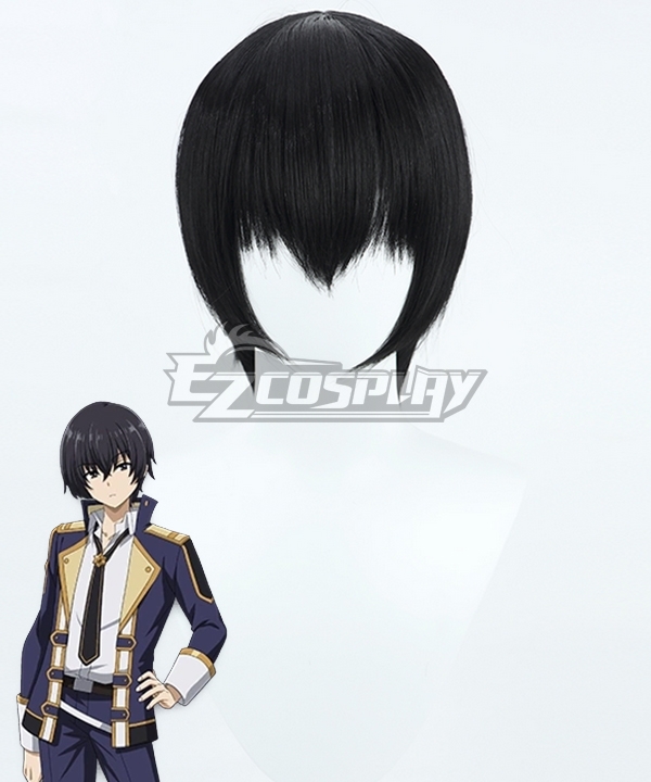 The Eminence in Shadow Cid Kageno Black Cosplay Wig