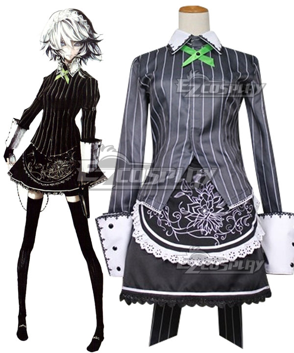 Touhou Project Koumajou Densetsu Sakuya Izayoi Cosplay Costume